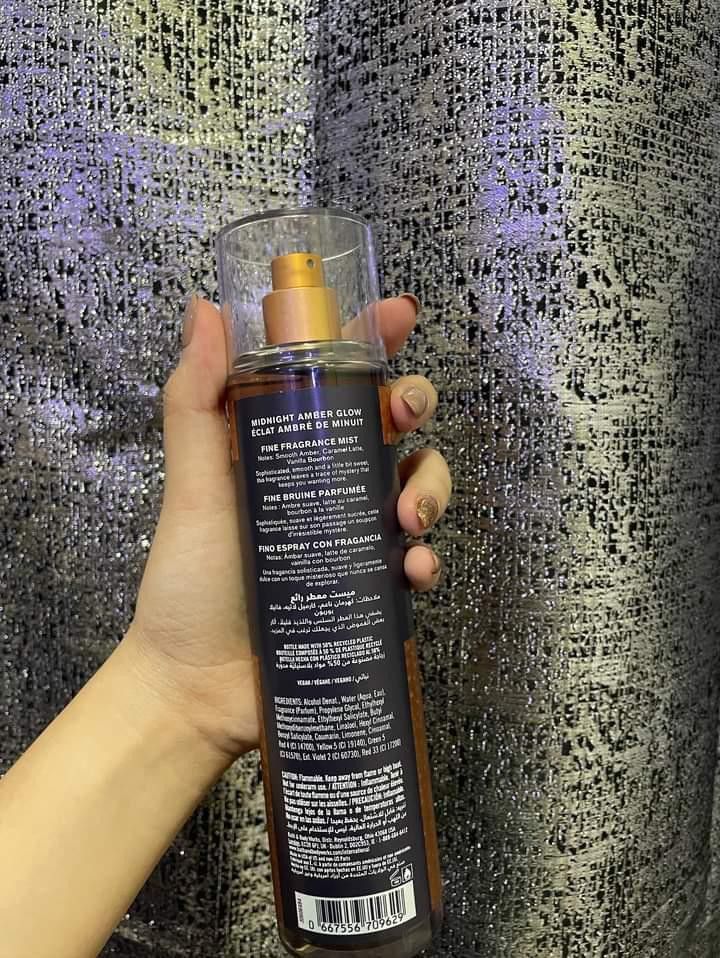 BATH & BODY WORKS MIDNIGHT AMBER GLOW ( ORIGINAL), Beauty & Personal ...