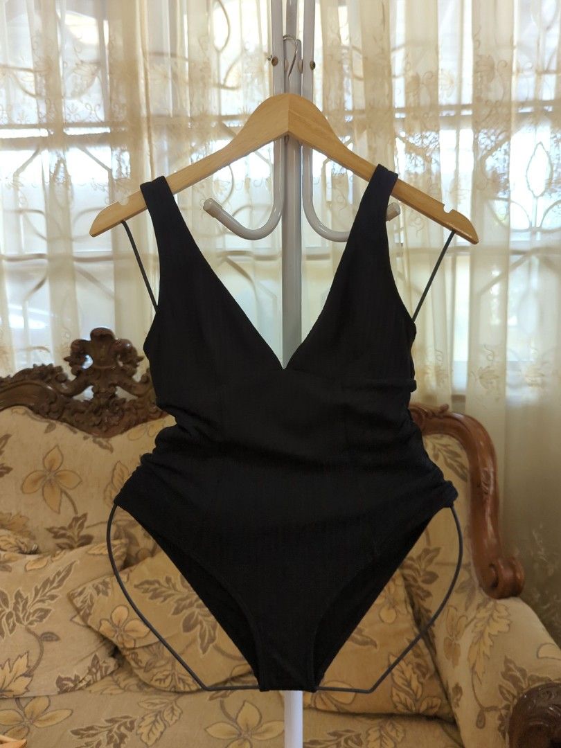 Bench Black Onepiece Swimsuit, Women's Fashion, Swimwear, Bikinis ...