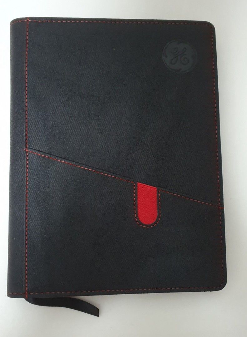 Black hard cover diary with pen and box, Hobbies & Toys, Stationery ...