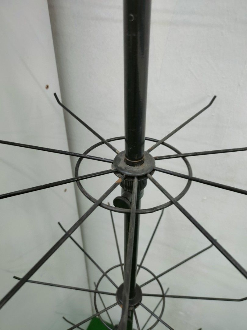 Black Rotation Rack Display Rack, Furniture & Home Living, Furniture ...