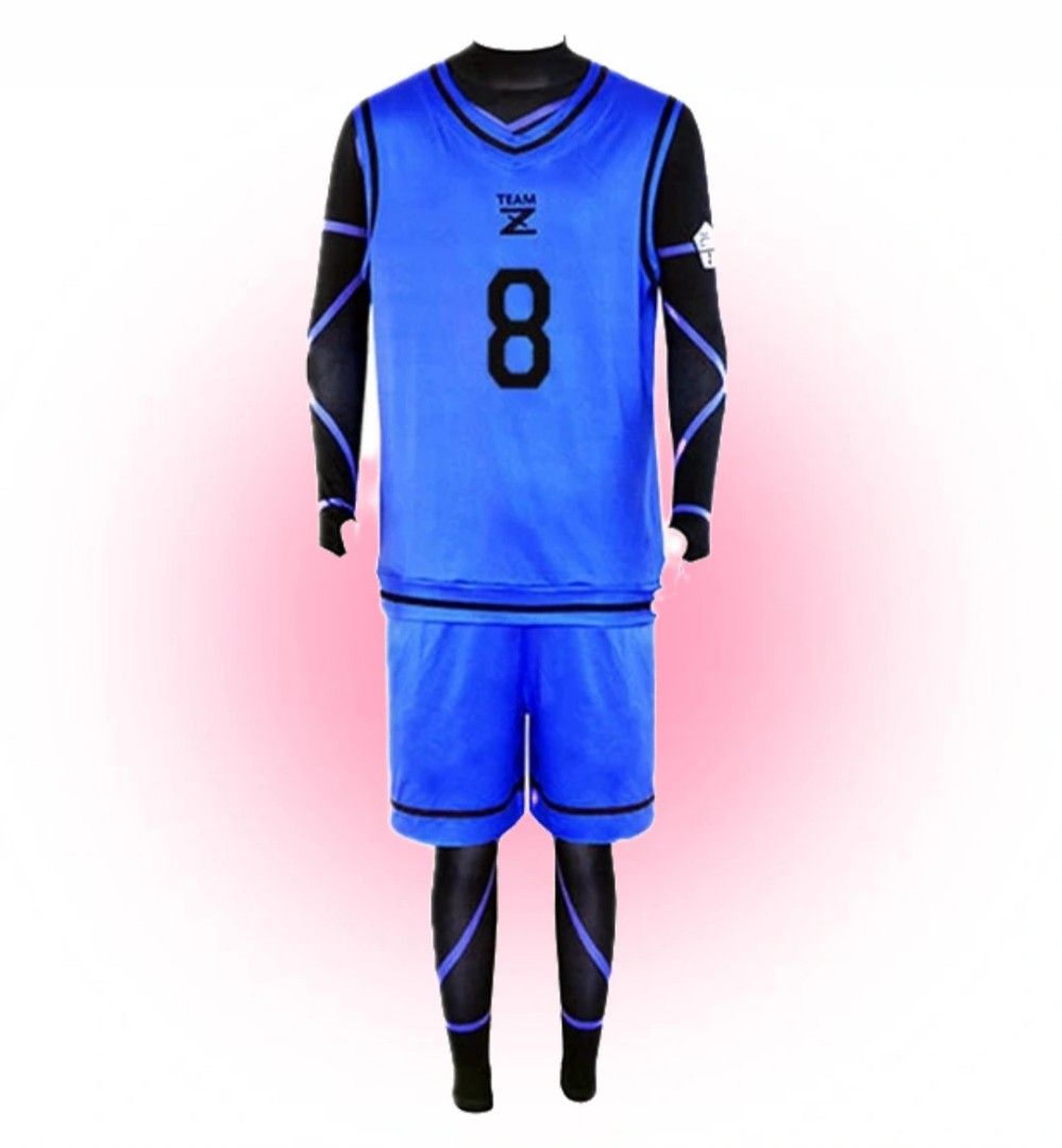 Blue Lock Bachira jersey, Hobbies & Toys, Collectibles & Memorabilia, J ...
