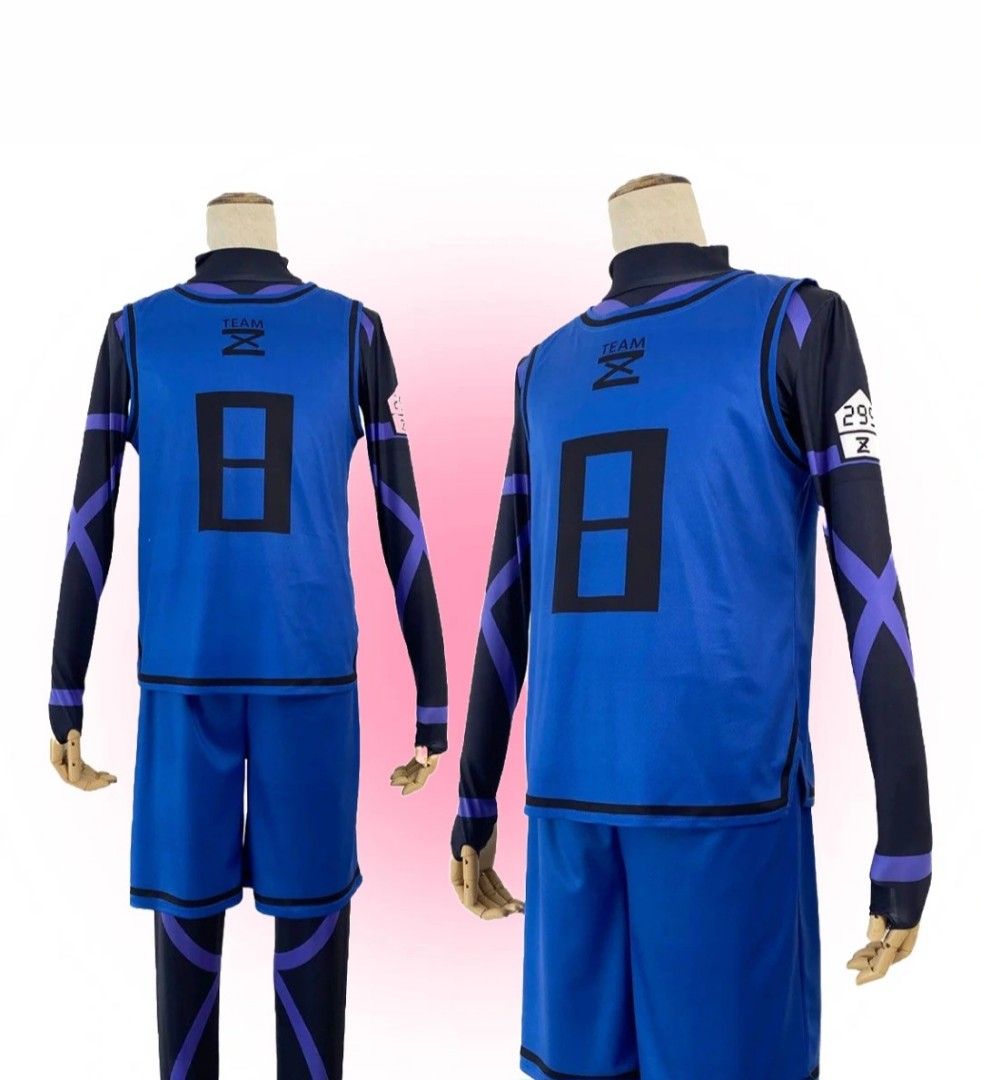 Blue Lock Bachira jersey, Hobbies & Toys, Collectibles & Memorabilia, J ...