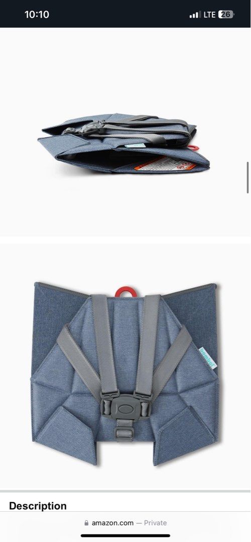 Bombol Pop-Up Foldable Booster Seat, Babies & Kids, Going Out, Other ...
