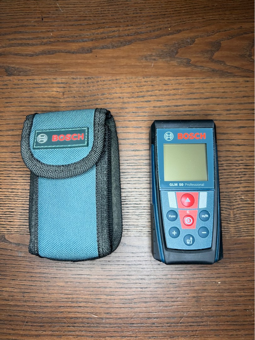 Bosch GLM 50 Professional Laser Measure (up to 50m), Furniture & Home Living, Home Improvement ...
