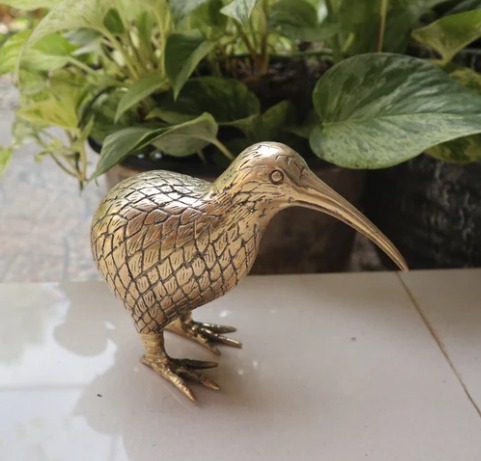 Bronze Kiwi Bird / Statue, Furniture & Home Living, Home Decor, Other Home Decor on Carousell