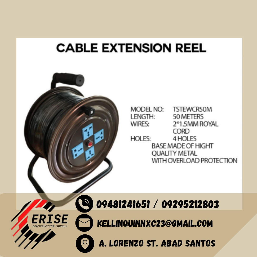 Cable Extension Reel, Commercial & Industrial, Construction Tools ...