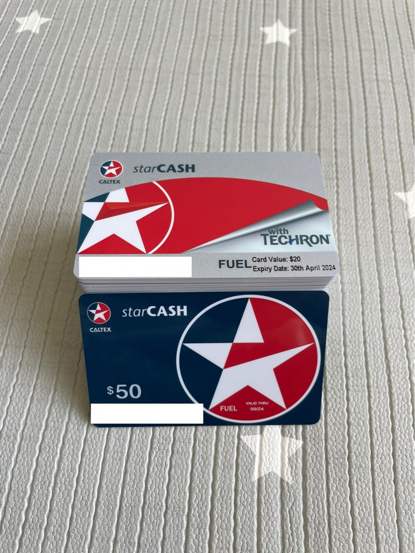 Caltex fuel starCash, Tickets & Vouchers, Store Credits on Carousell