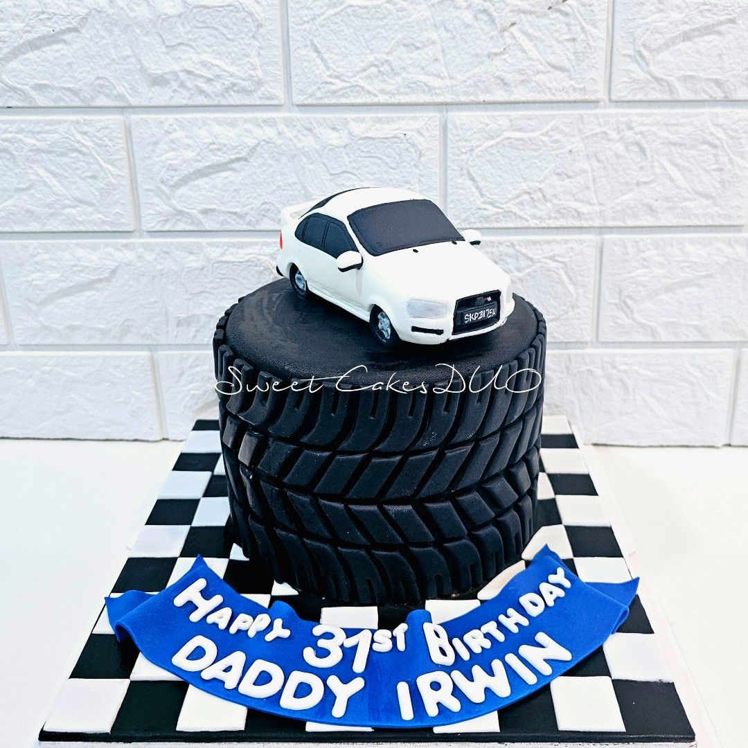 Car cake, Food & Drinks, Homemade Bakes on Carousell