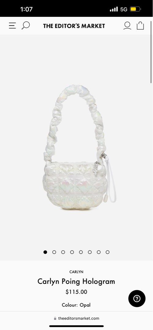 Carlyn Poing Hologram, Women's Fashion, Bags & Wallets, Cross-body Bags ...