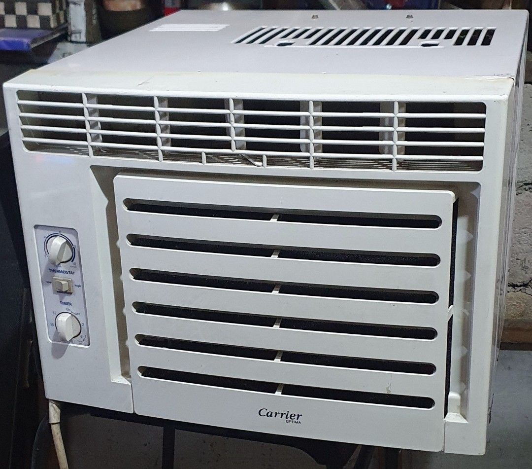 Carrier Optima 0.75HP Window Type Aircon with Timer not Samsung Condura ...