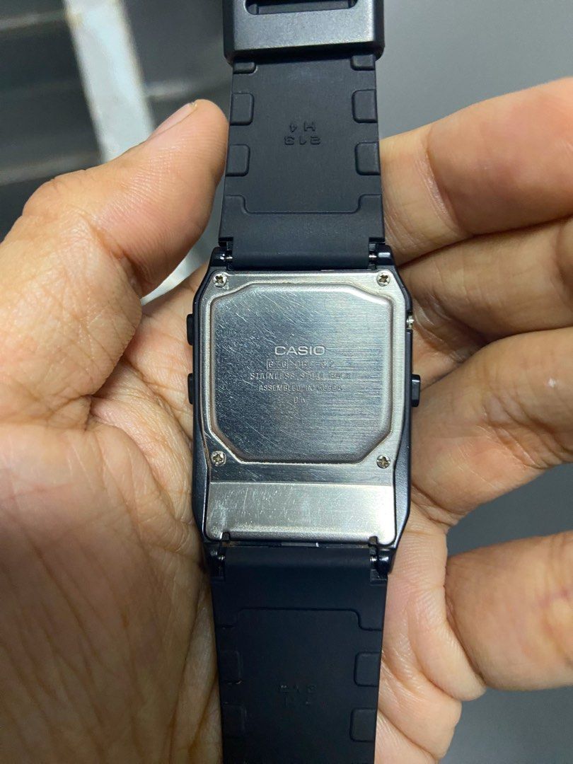 1985 Casio Databank DBC-62 (Module 676) Vintage Calculator Watch, Men's ...