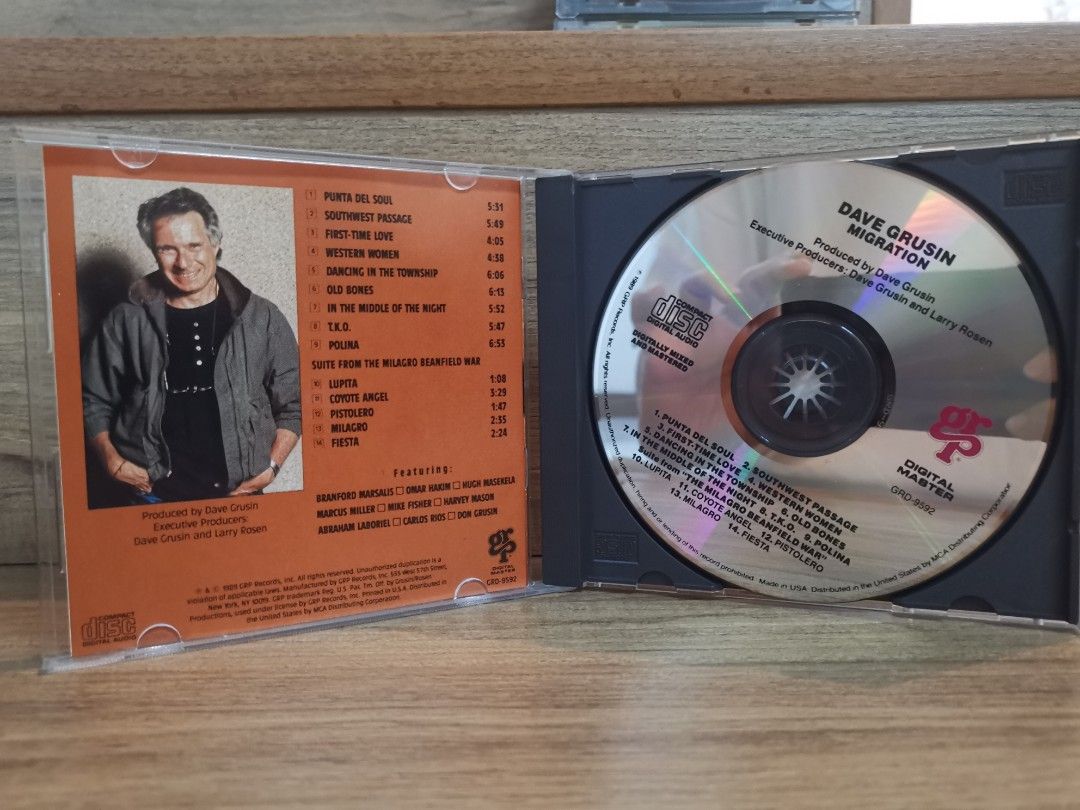 (CD) DAVE GRUSIN Migration, Hobbies & Toys, Music & Media, CDs & DVDs ...