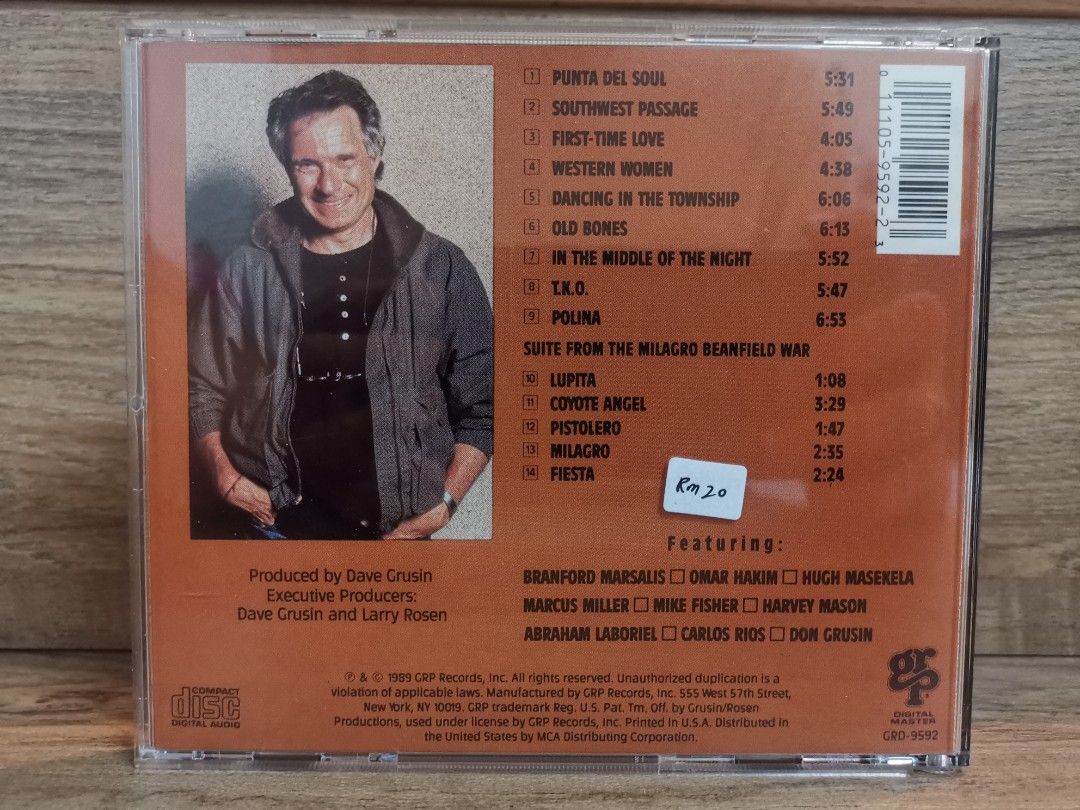 (CD) DAVE GRUSIN Migration, Hobbies & Toys, Music & Media, CDs & DVDs ...