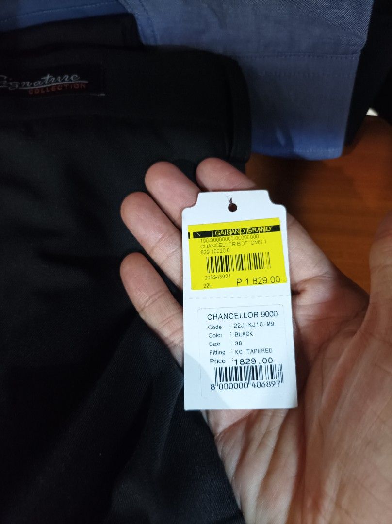 CHANCELLOR SIGNATURE, Men's Fashion, Bottoms, Trousers on Carousell