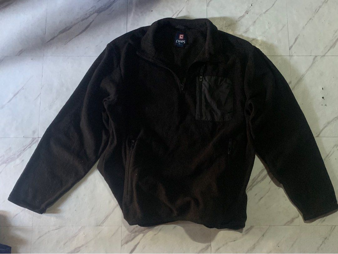 CHAPS BY RALPH LAUREN |QZIP | FLEECE TYPE JACKET, Men's Fashion, Coats ...