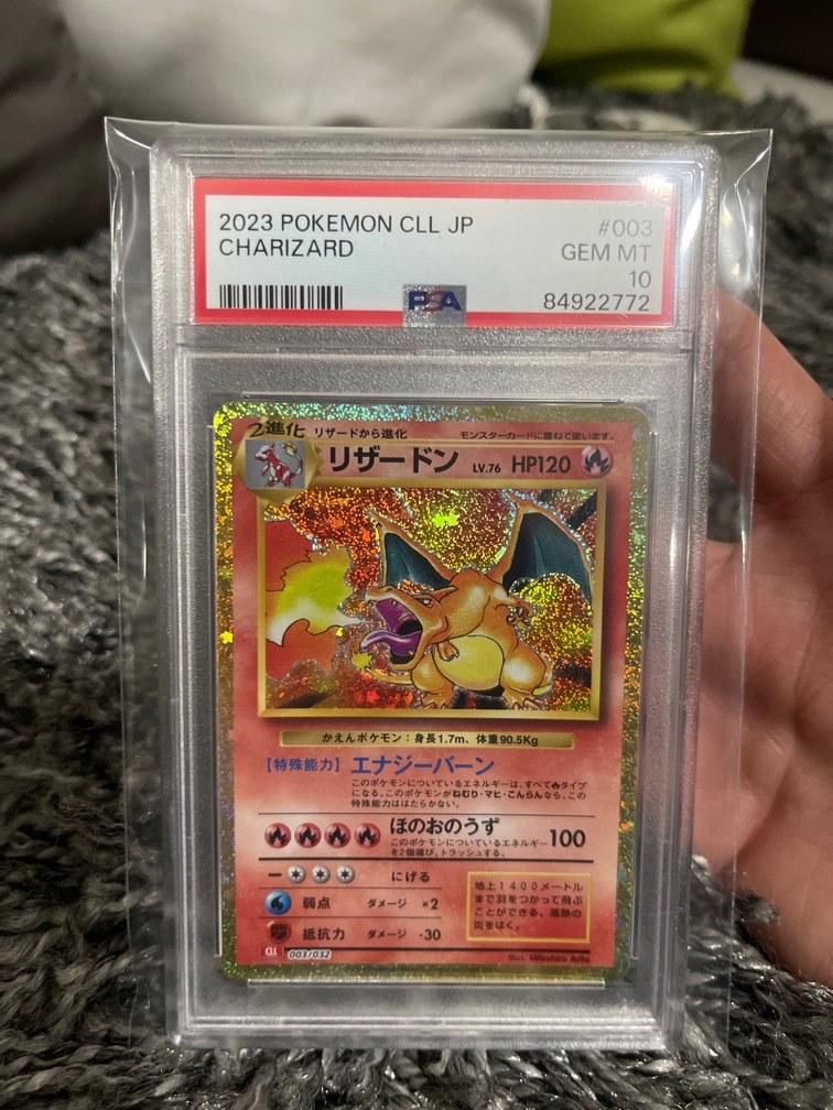Charizard Pokémon Classic PSA10, Hobbies & Toys, Toys & Games on Carousell