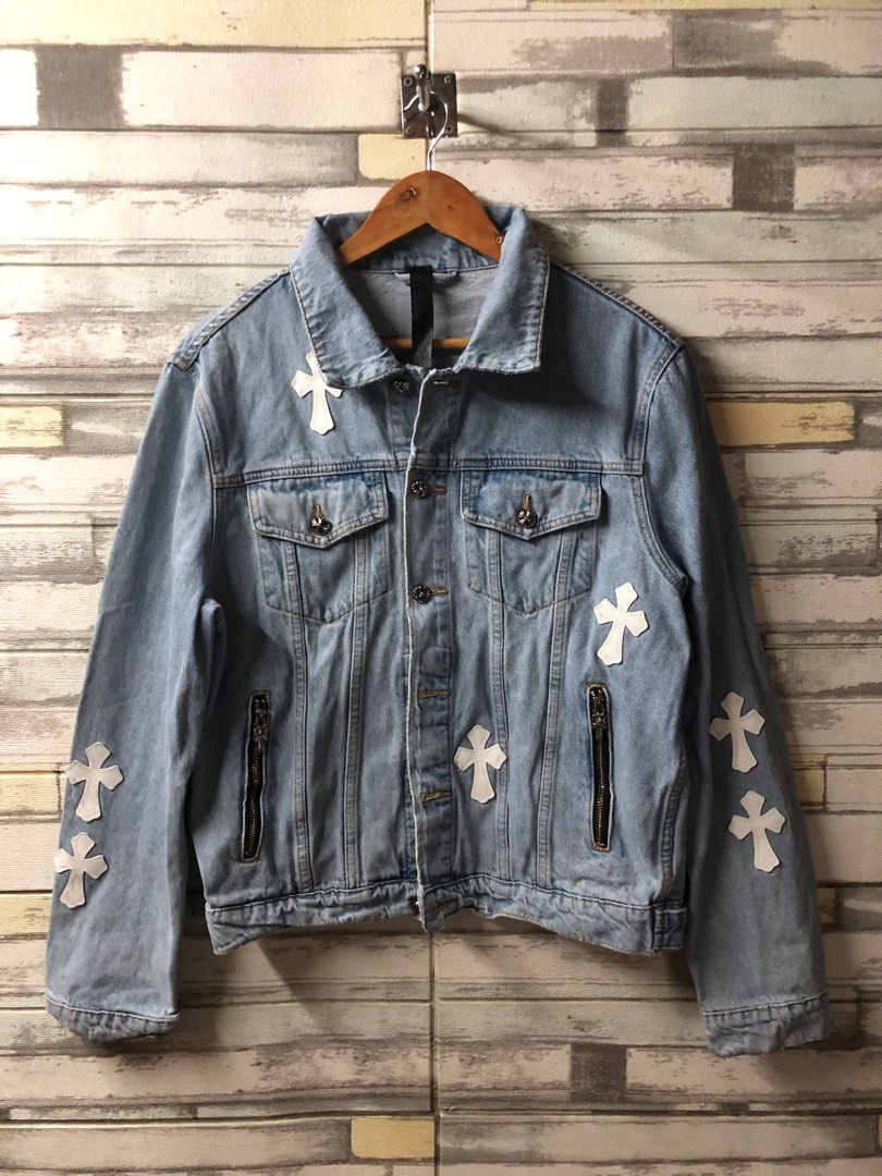 Chrome Hearts Denim Jacket, Men's Fashion, Tops & Sets, Hoodies on ...