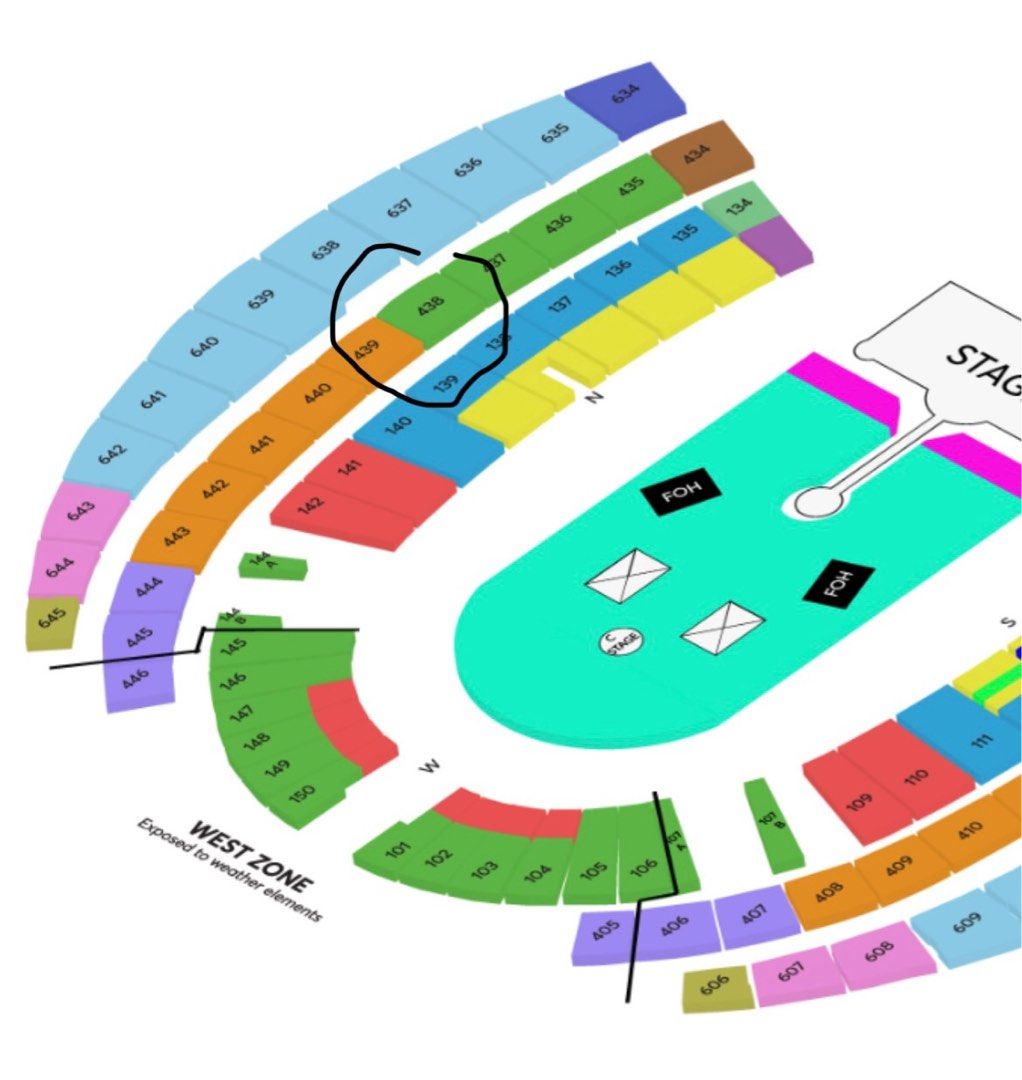 Cold play tickets, Tickets & Vouchers, Event Tickets on Carousell