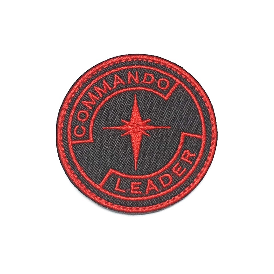 COMMANDO LEADER CIRCULAR VELCRO EMBROIDERY PATCH #1540-CDOL, Hobbies ...