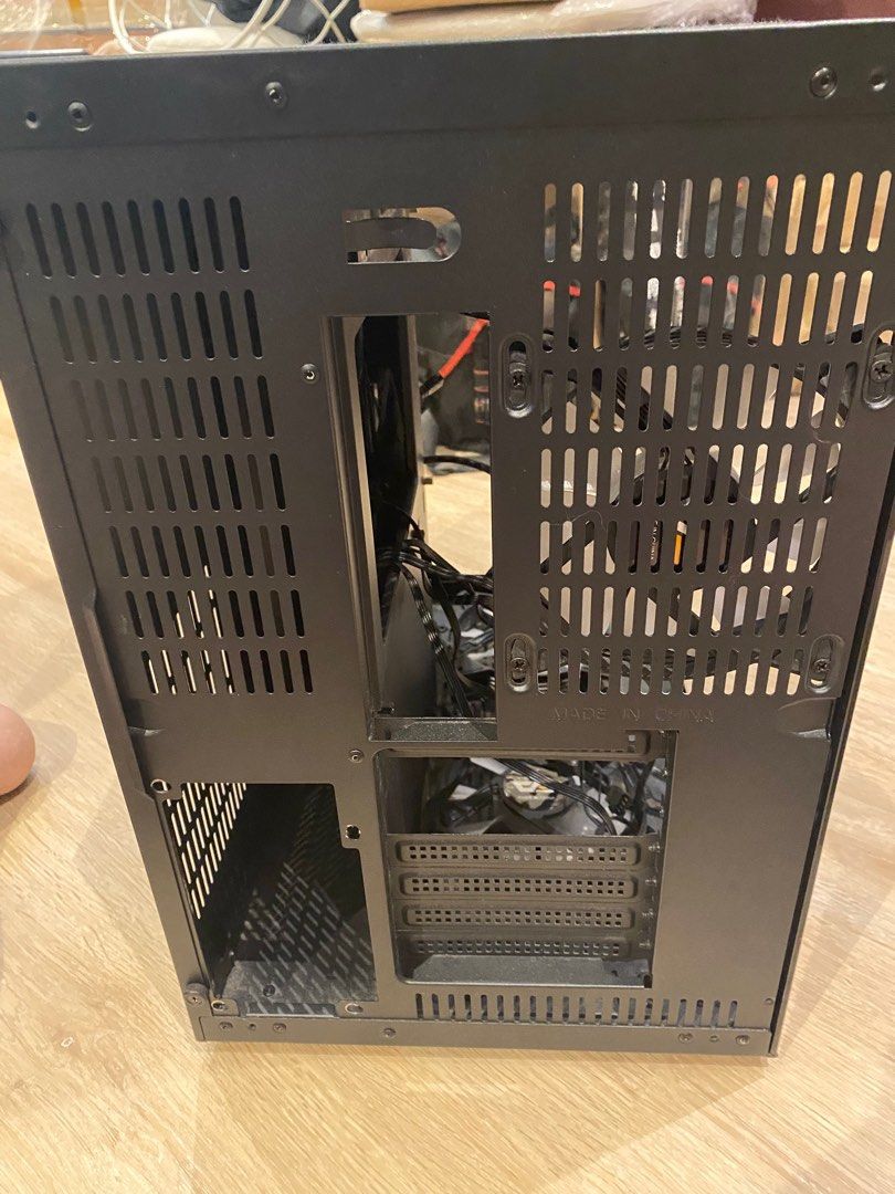 Coolman Robin 2 Black PC case with 6 Darkclash c6ms fans, Computers ...