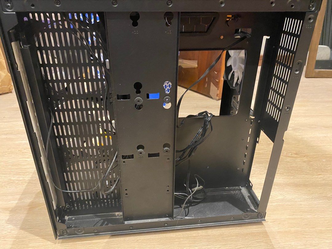 Coolman Robin 2 Black PC case with 6 Darkclash c6ms fans, Computers ...