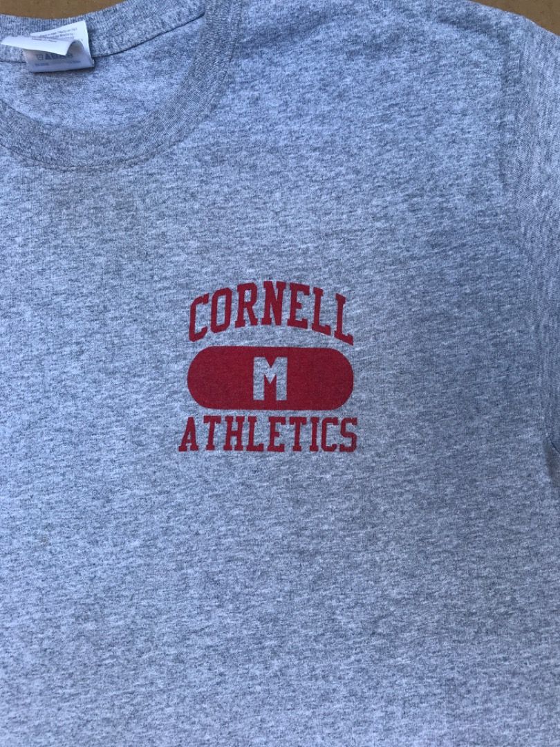 CORNELL U ATHLETICS TEE, Men's Fashion, Tops & Sets, Tshirts & Polo ...
