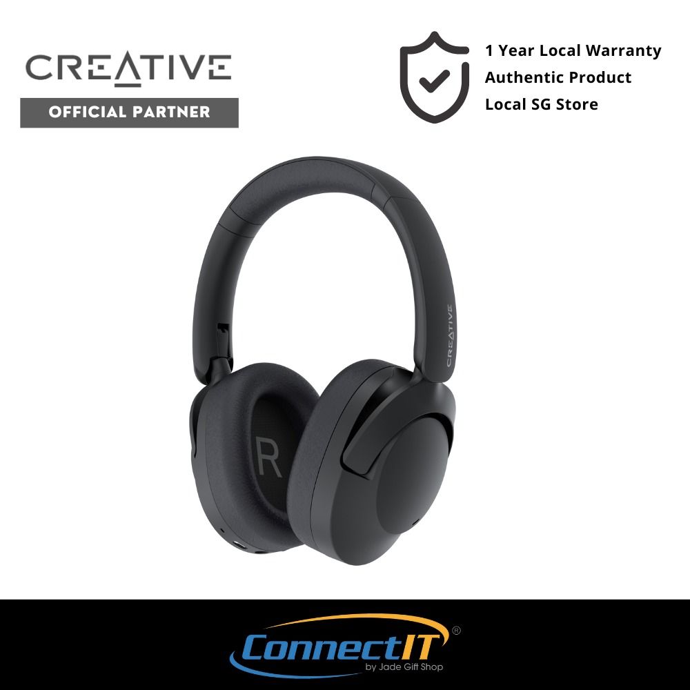 Creative Zen Hybrid 2 Wireless Over-Ear Headphones (Hybrid ANC) with 1 ...