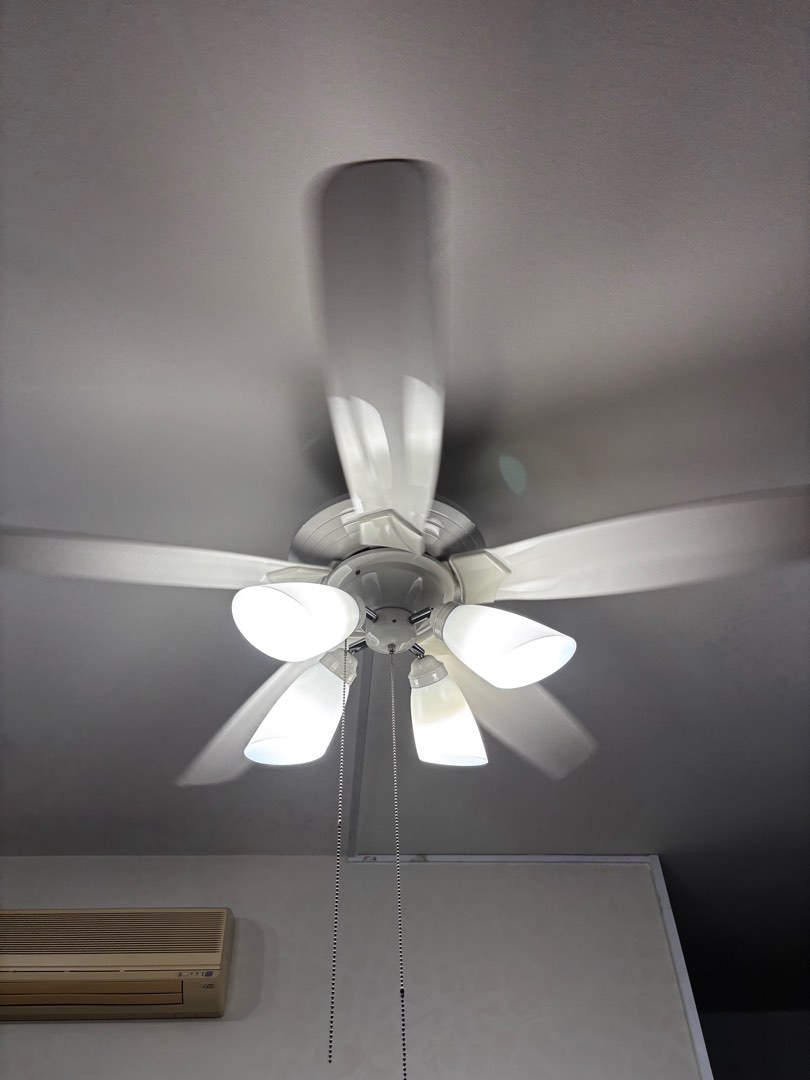 Crestar Ceiling Fan with Light, Furniture & Home Living, Lighting ...