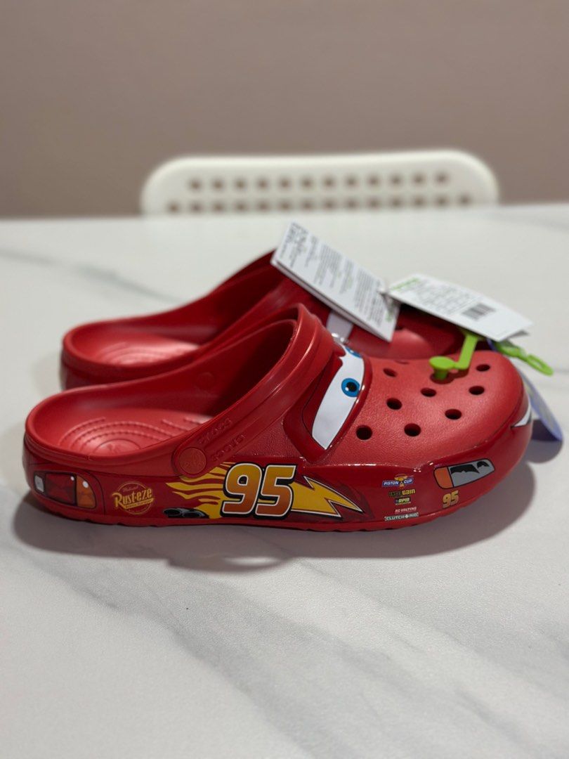 Crocs DISNEY/PIXAR LIGHTNING MCQUEEN ADULT CLOG, Men's Fashion ...