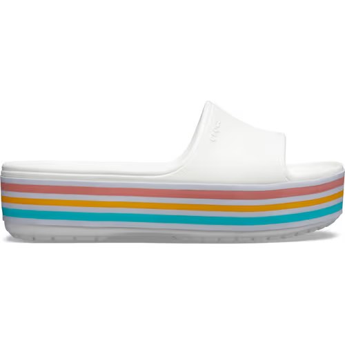 Crocs Rainbow Slides, Women's Fashion, Footwear, Sandals on Carousell
