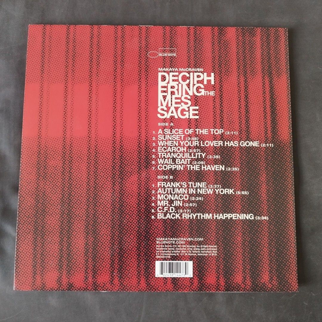 Deciphering The Message - Makaya McCraven, Hobbies & Toys, Music ...