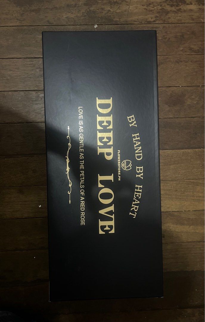 Deep Love Box Eternal Flowers from Flowerstore.ph, Furniture & Home ...