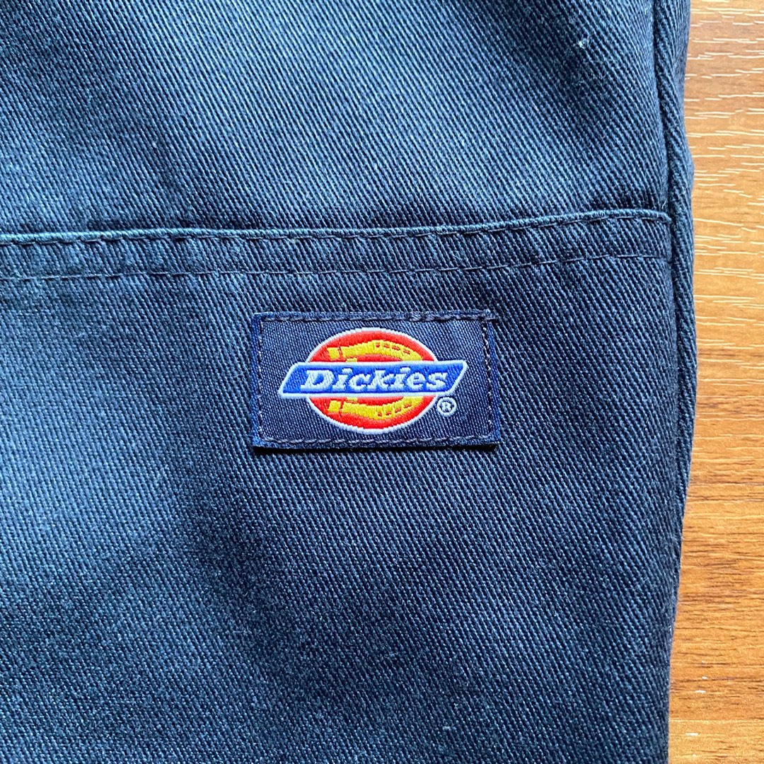 Dickies double knee pants (navy blue), Men's Fashion, Bottoms, Chinos ...