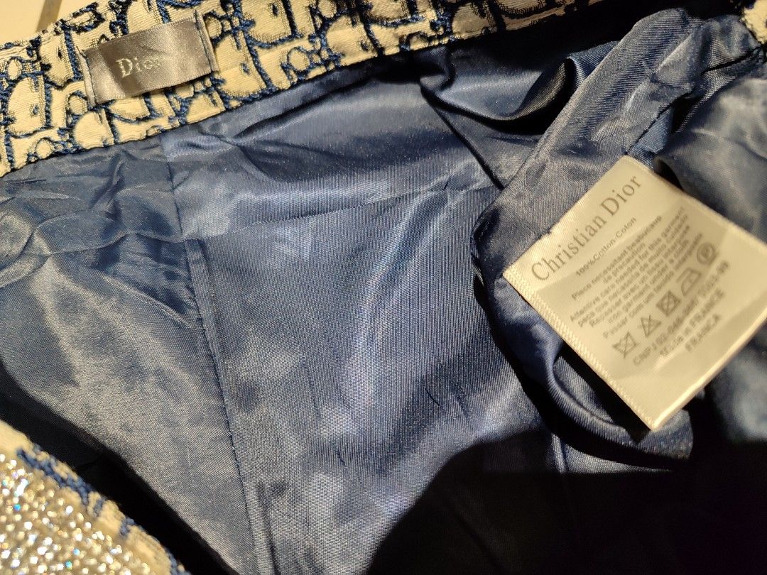 DIOR MONOGRAM SHORT, Women's Fashion, Bottoms, Shorts on Carousell