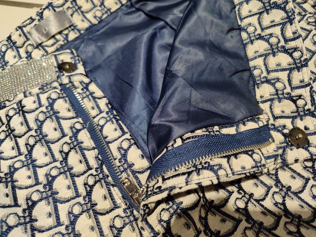 DIOR MONOGRAM SHORT, Women's Fashion, Bottoms, Shorts on Carousell