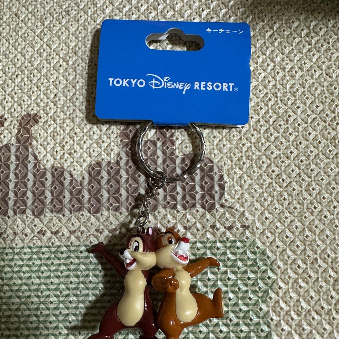 Disney Chip and Dale Keychain, Hobbies & Toys, Toys & Games on Carousell