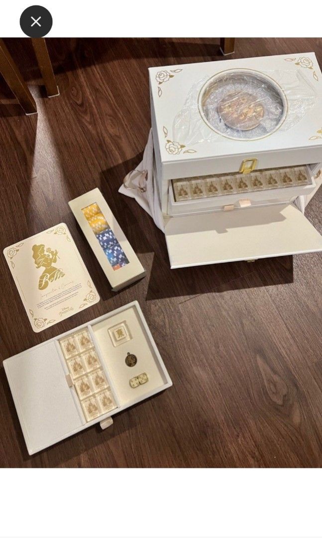 Disney princess mahjong set with music box, Hobbies & Toys, Toys ...