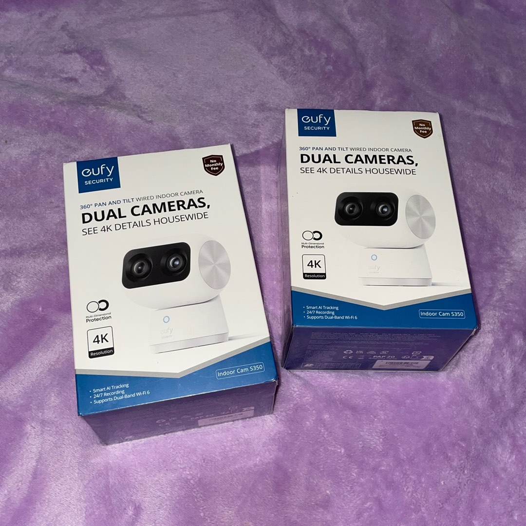 Eufy Security Dual Indoor Camera, Computers & Tech, Parts & Accessories ...