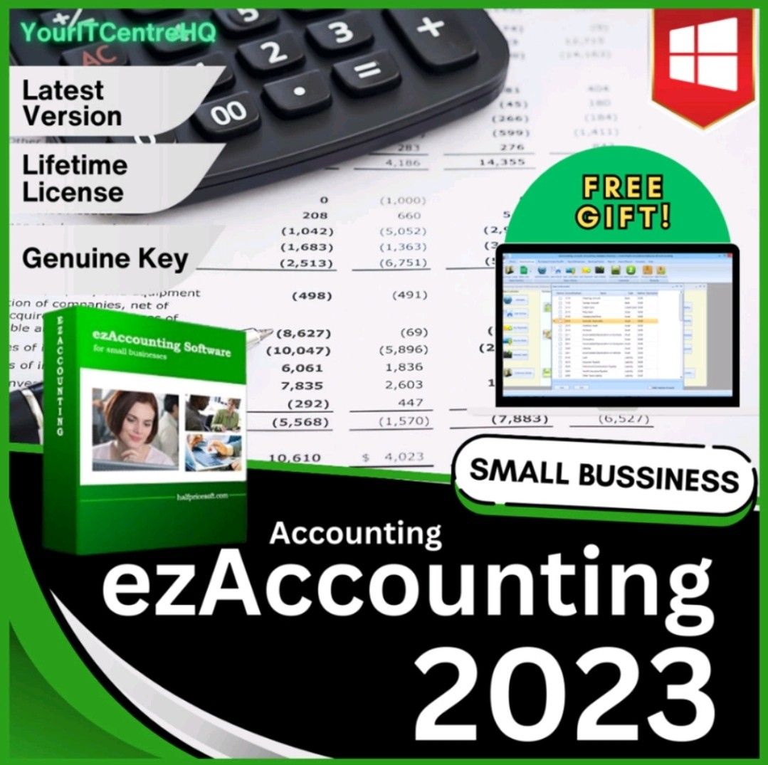 ezAccounting 2023 For Windows For Small Business |Accounting Software ...