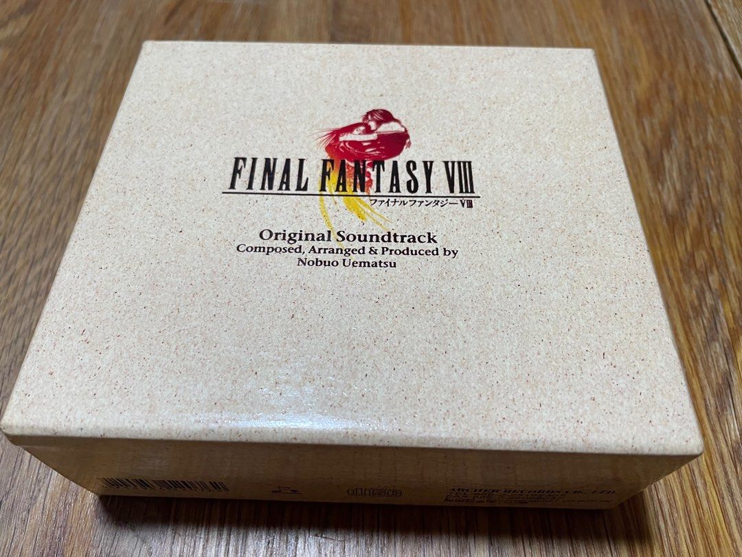 Final Fantasy VIII OST 4CD Box Collection, Hobbies & Toys, Music ...