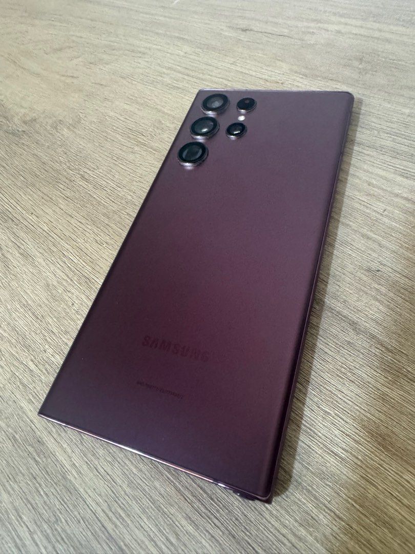 Galaxy S22 Ultra 5G Burgundy 256GB, Mobile Phones & Gadgets, Mobile ...