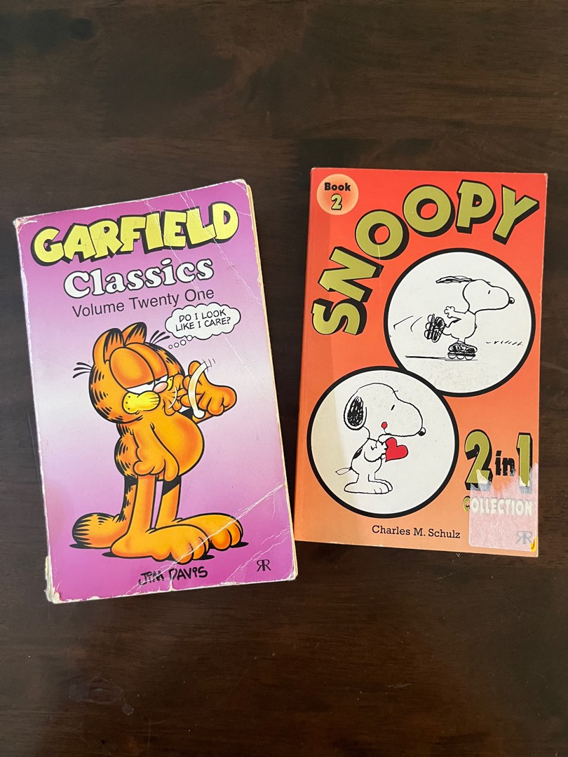 Garfield Snoopy Comics, Hobbies & Toys, Books & Magazines, Comics ...