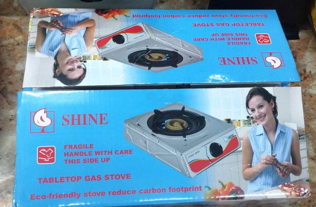 Gas Stove SINGLE BURNER SHINE, Furniture & Home Living, Bathroom ...