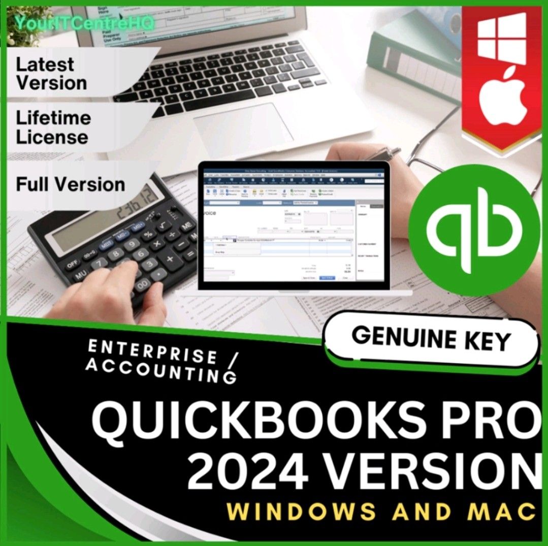 Genuine Key QuickBooks Enterprise 2024 | AccountingSoftware for ...