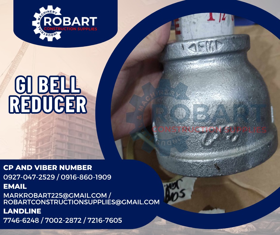 GI Bell Reducer, Commercial & Industrial, Construction Tools ...