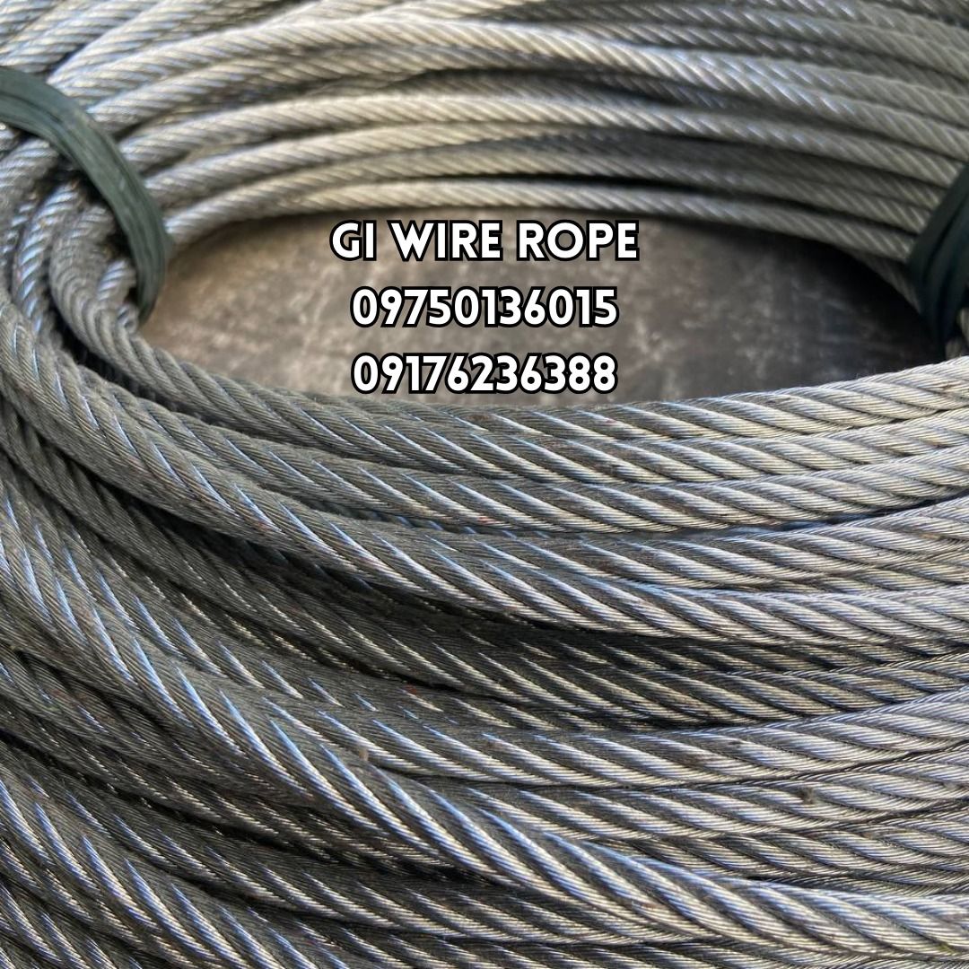 GI WIRE ROPE, Commercial & Industrial, Industrial Equipment on Carousell