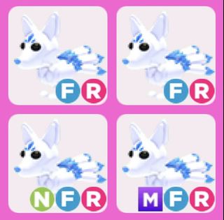 Glacier Kitsune Adopt Me Roblox, Video Gaming, Gaming Accessories, In ...
