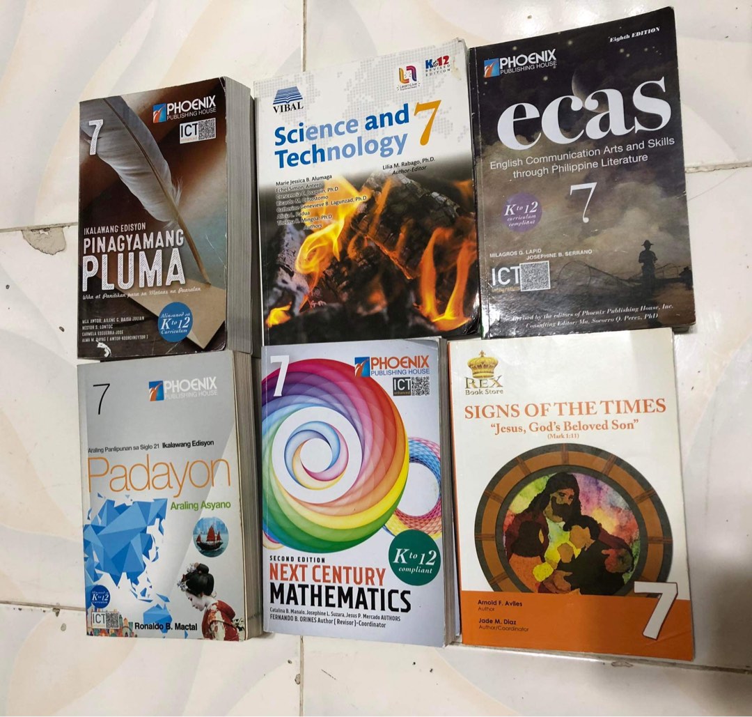 Grade 7 Educational Books preloved, Hobbies & Toys, Books & Magazines, Textbooks on Carousell