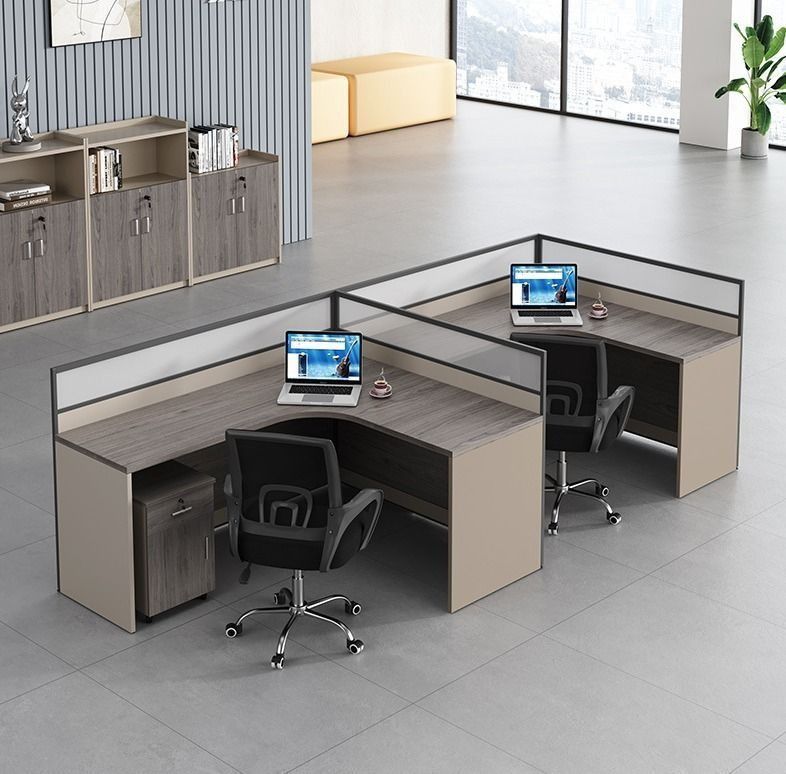 H301, H302, H303, H306 - L Shape Workstation with High Partition ...