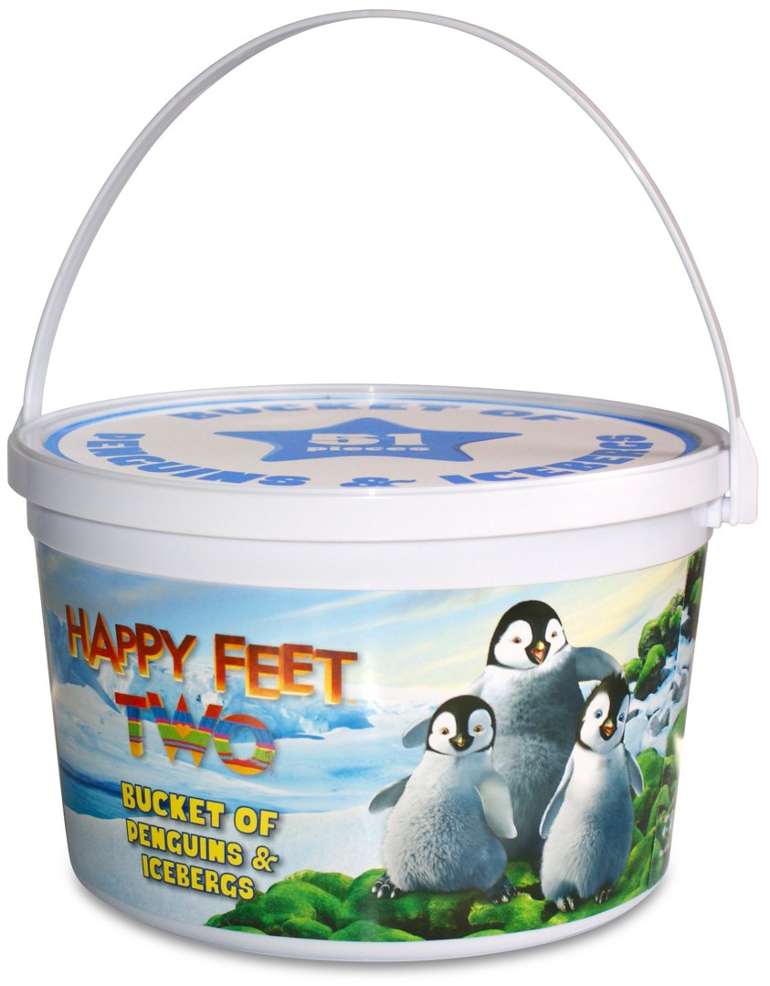 Happy Feet Two Movie Bucket of Penguins & Icebergs, Hobbies & Toys ...